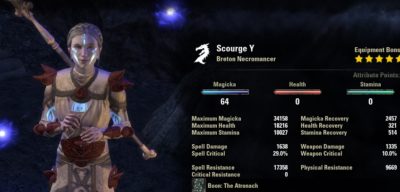 Necromancer Healer Build PvE for Elder Scrolls Online - AlcastHQ
